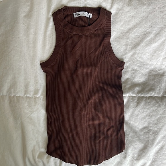 Zara | Tops | Zara Ribbed Tank Top | Poshmark